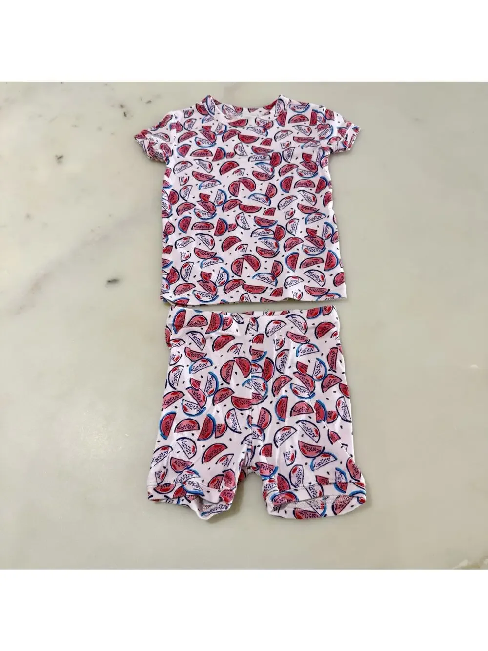 GAP | Pajamas | Baby Gap 0 Organic Cotton Pink Watermelon Two Piece ...